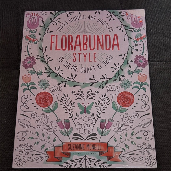 Accents | Florabunda Style Art Doodle Book | Poshmark
